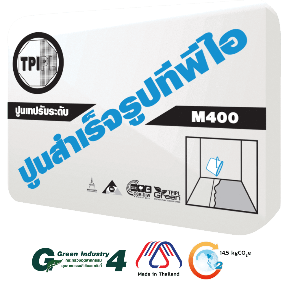 ปูนเทปรับระดับสำเร็จรูปทีพีไอ M400 ขนาด 50 กก. | TPI Floor Screed Mortar M400 50 kg